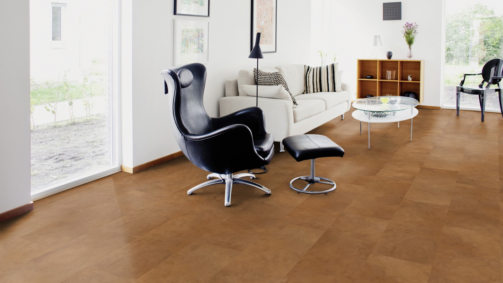 Wicanders HDF Klick-Designboden stone Natural Elegant Plaster Camel ...